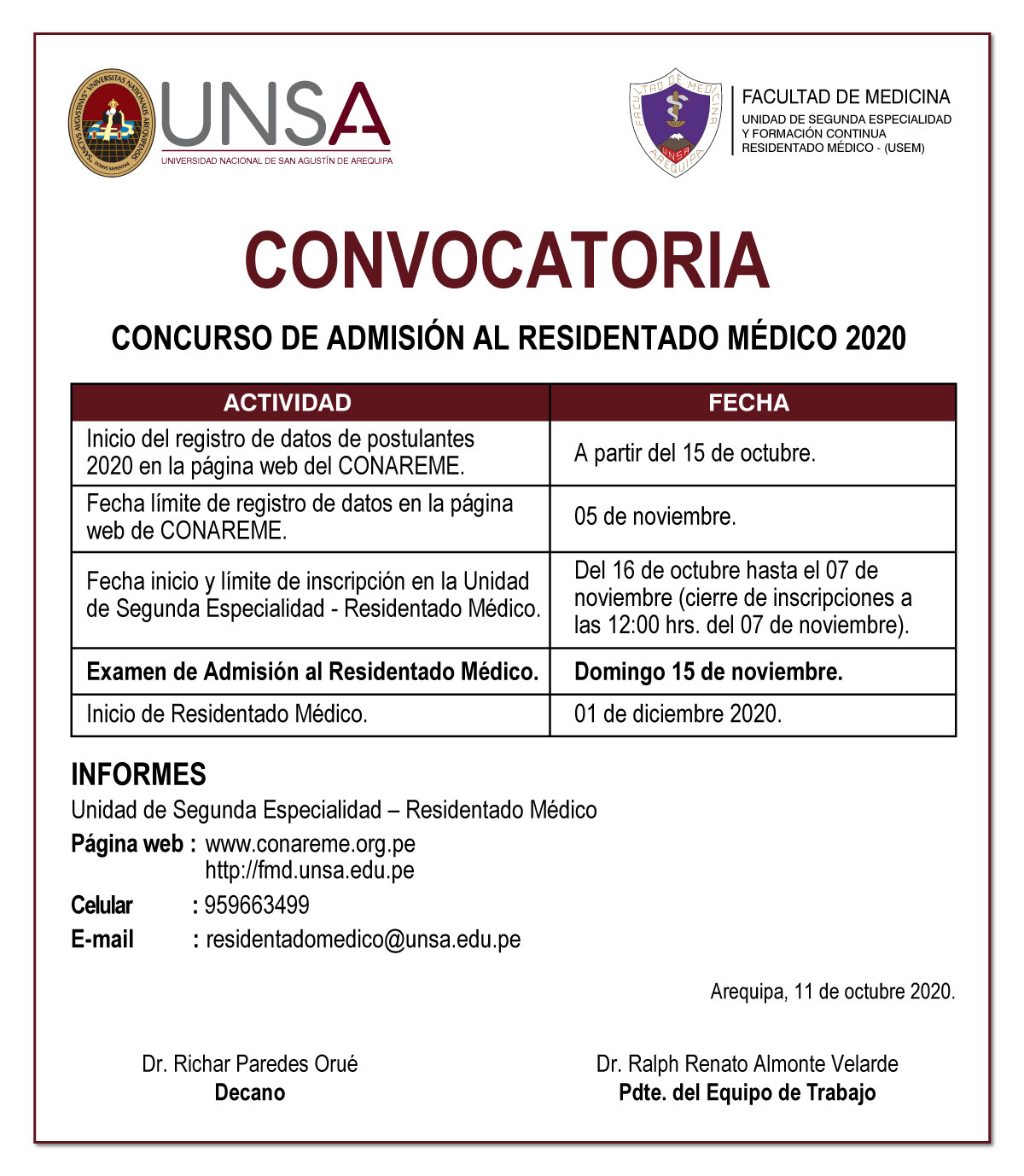 Universidad Nacional de San Agustin de Arequipa