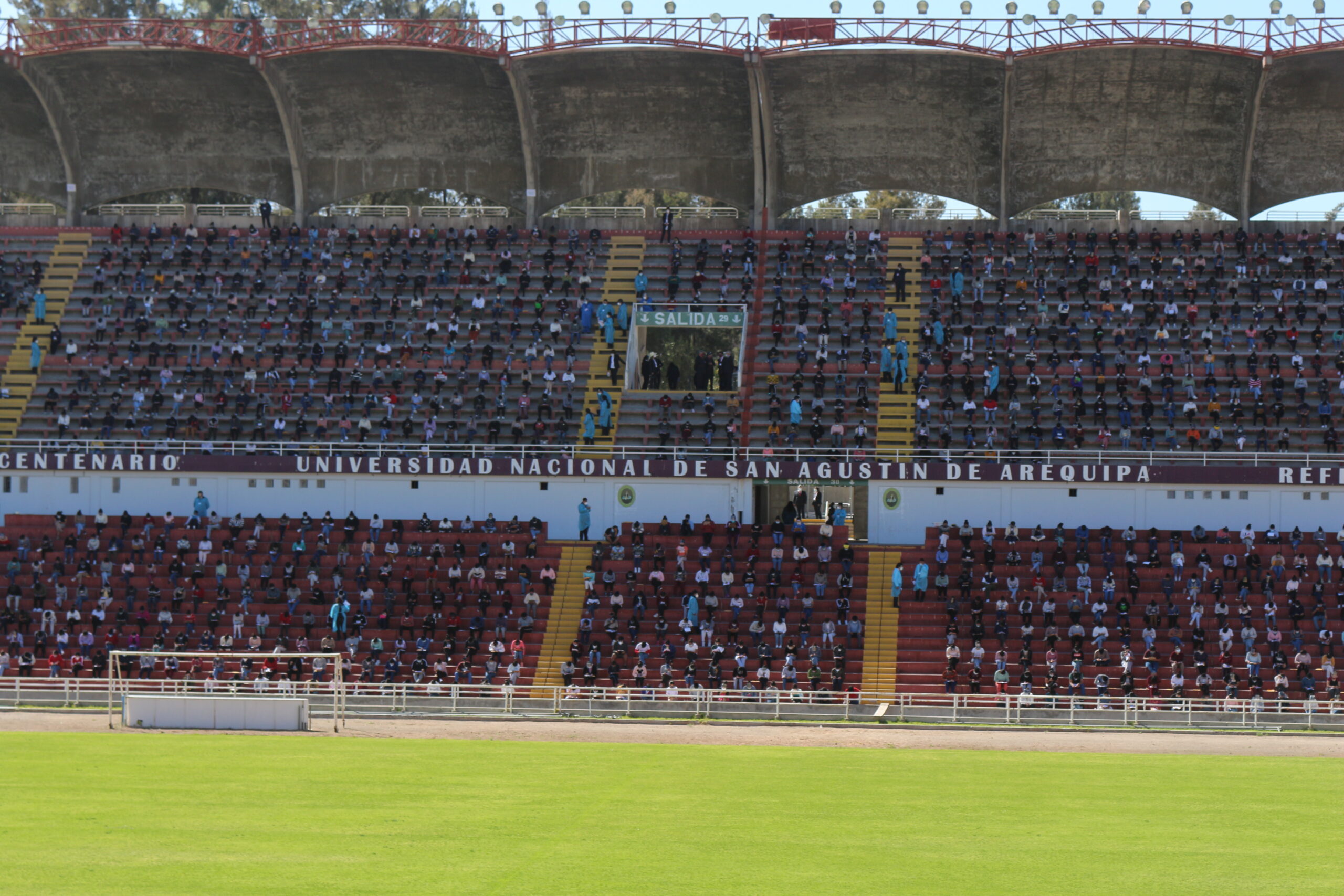 Examen de ingreso a la UNSA será en el Estadio – UNSA